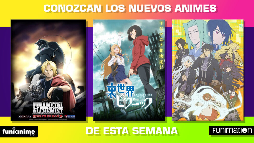 Funimation - Conozcan los nuevos animes que se estrenan esta semana ...