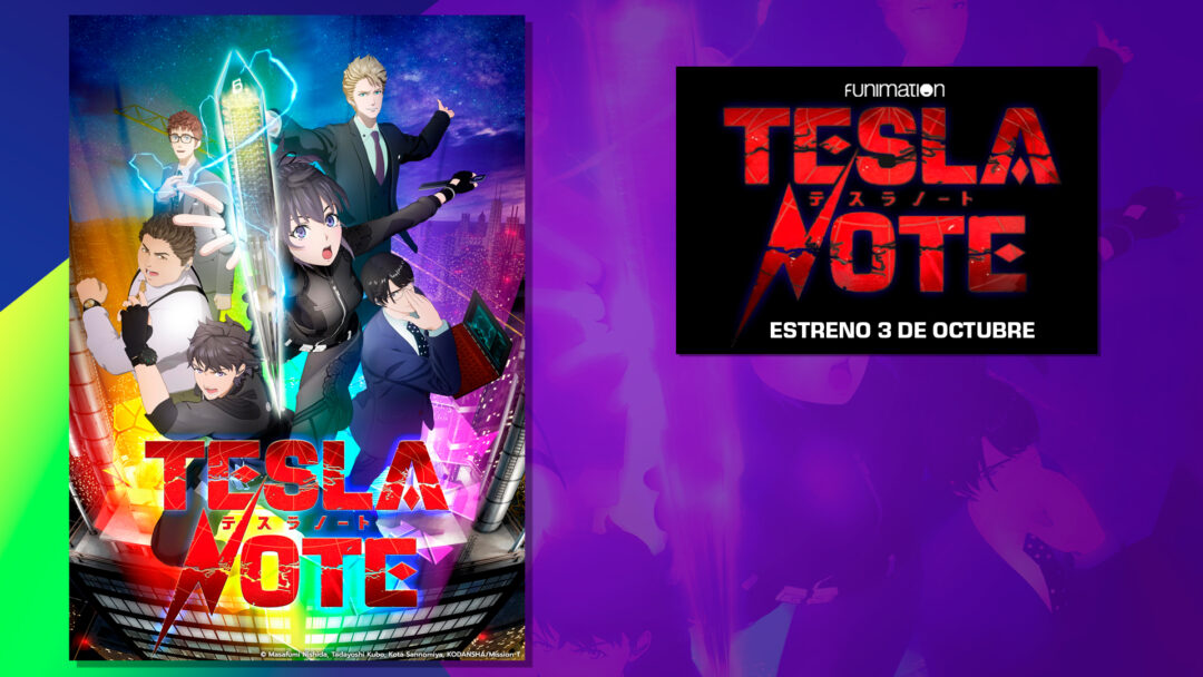 El anime Tesla Note se estrenará en Funimation - FUNiAnime LA