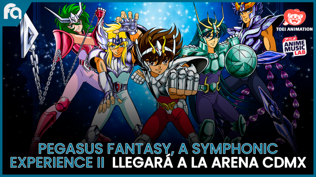 Conoce los detalles de Los Caballeros del Zodiaco: Pegasus Fantasy, A Symphonic Experience II ...