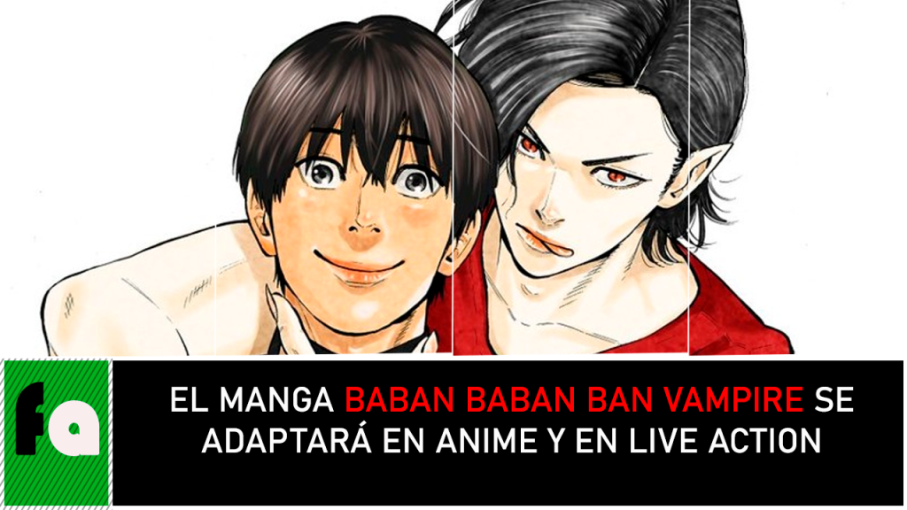 El manga Baban Baban Ban Vampire contará con doble adaptación ...