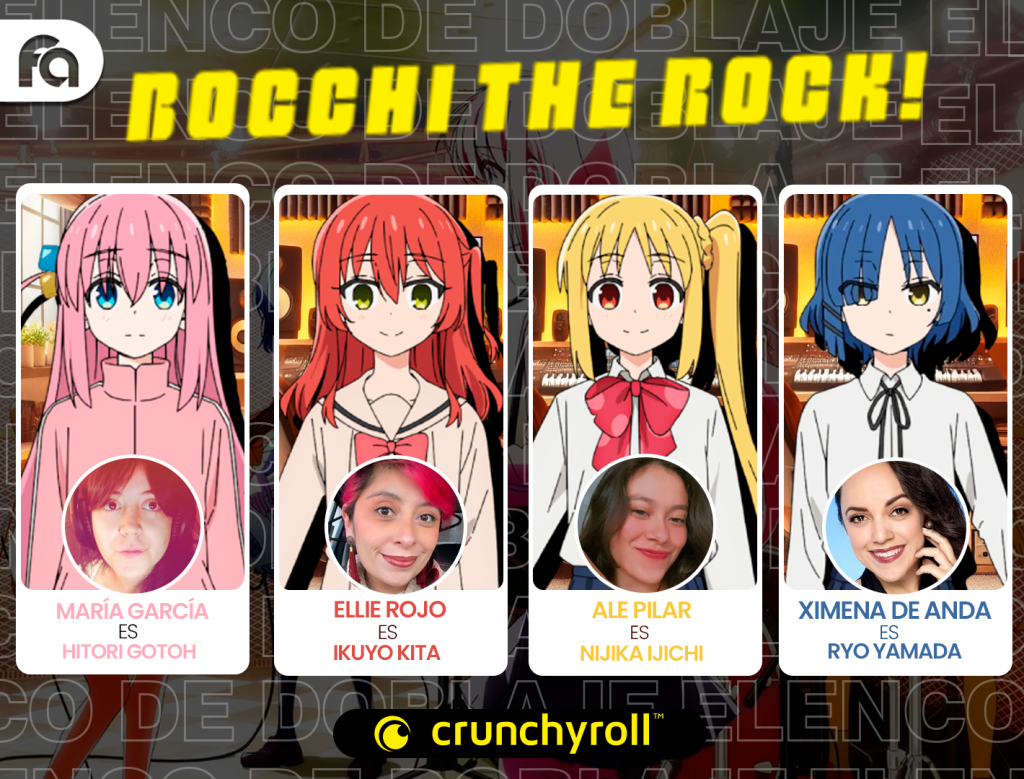 Crunchyroll sorprende con el estreno del doblaje latino de "Bocchi the ...